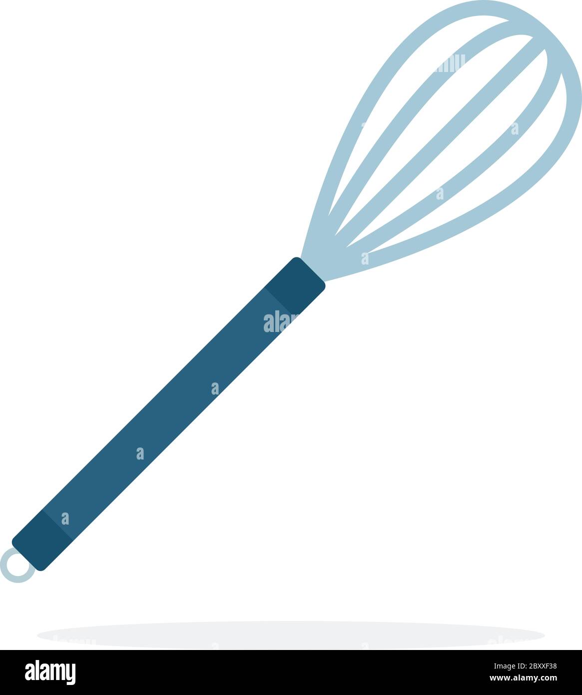 Whisk for whipping vector flat material design isolated object on white ...