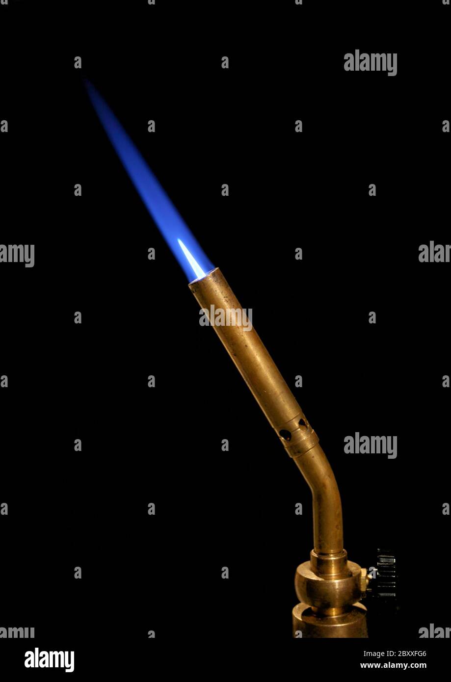 A Isolated propane torch Stock Photo - Alamy