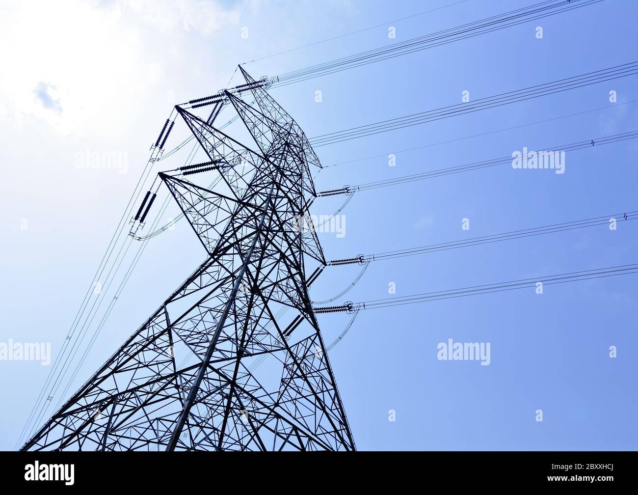 Powerlines power line hi-res stock photography and images - Alamy