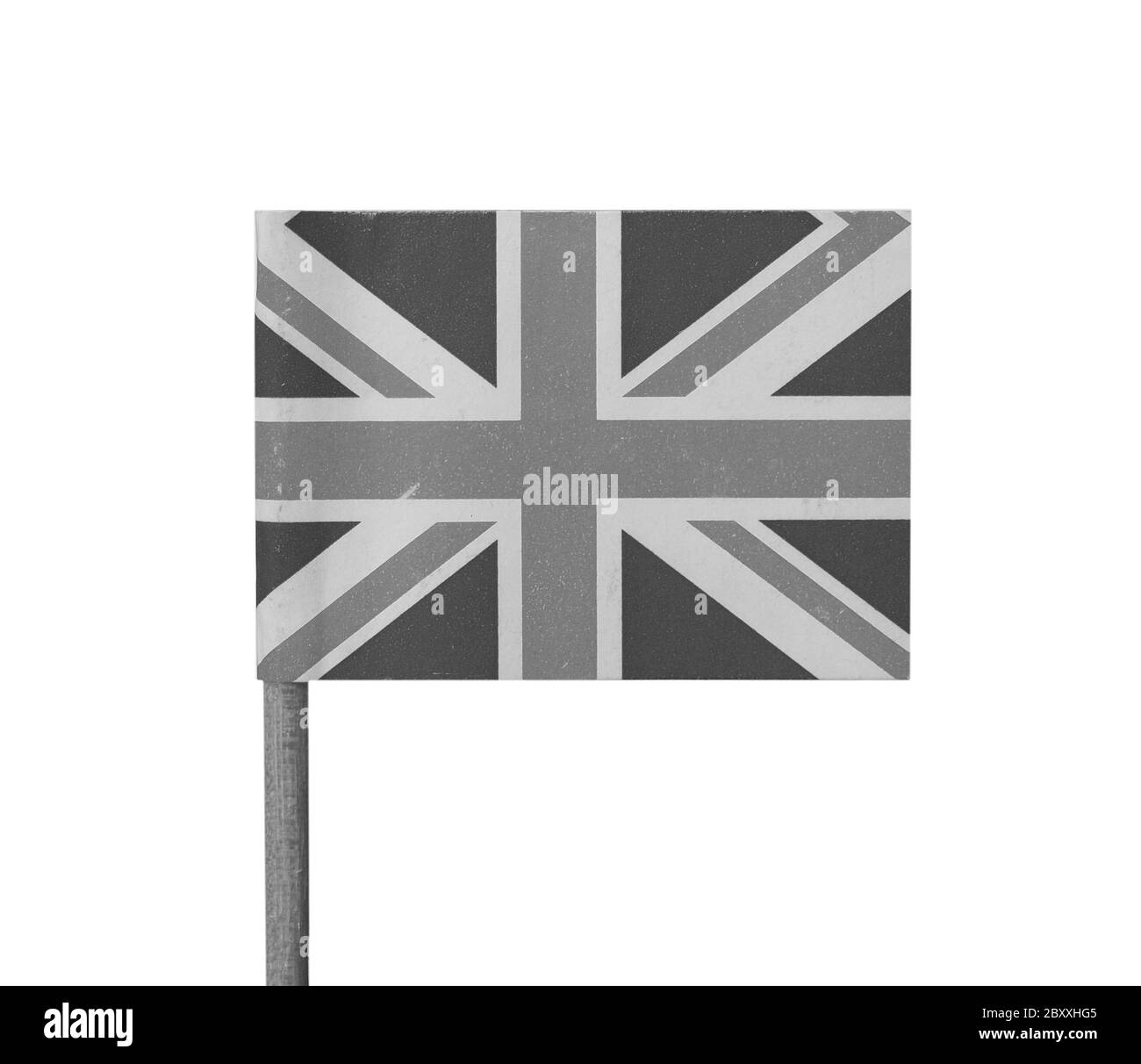 British uk union jack flag Black and White Stock Photos & Images - Alamy