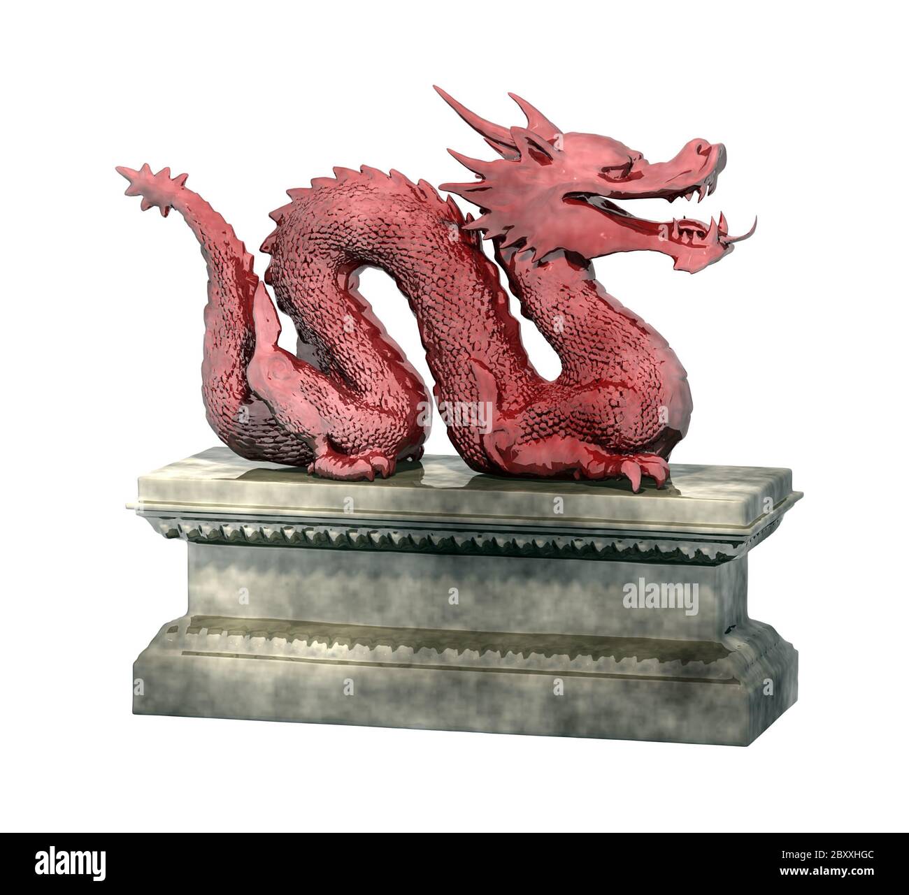 Dragon head animal Cut Out Stock Images & Pictures - Alamy