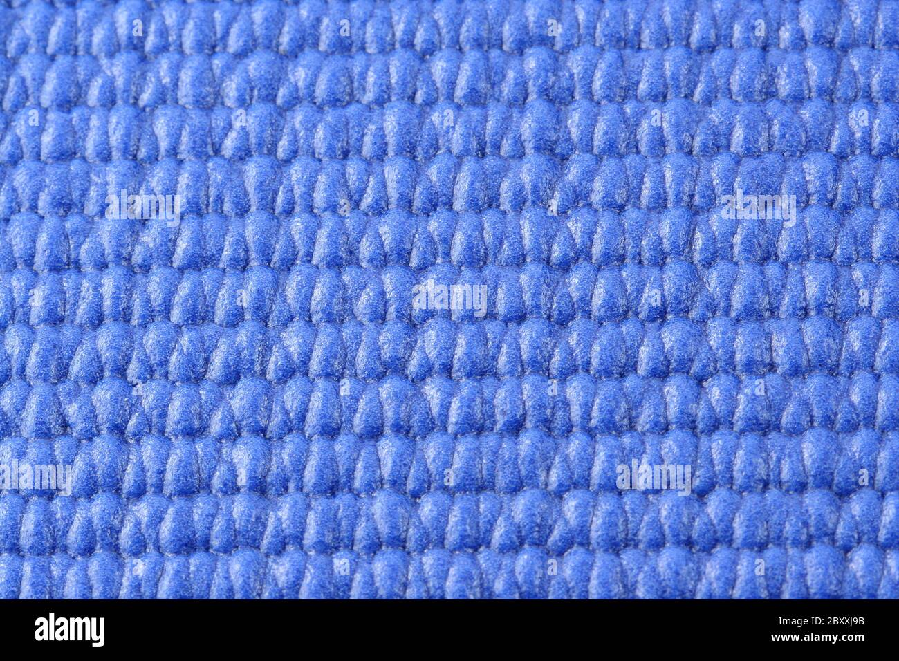 Blue yoga matt texture Stock Photo - Alamy