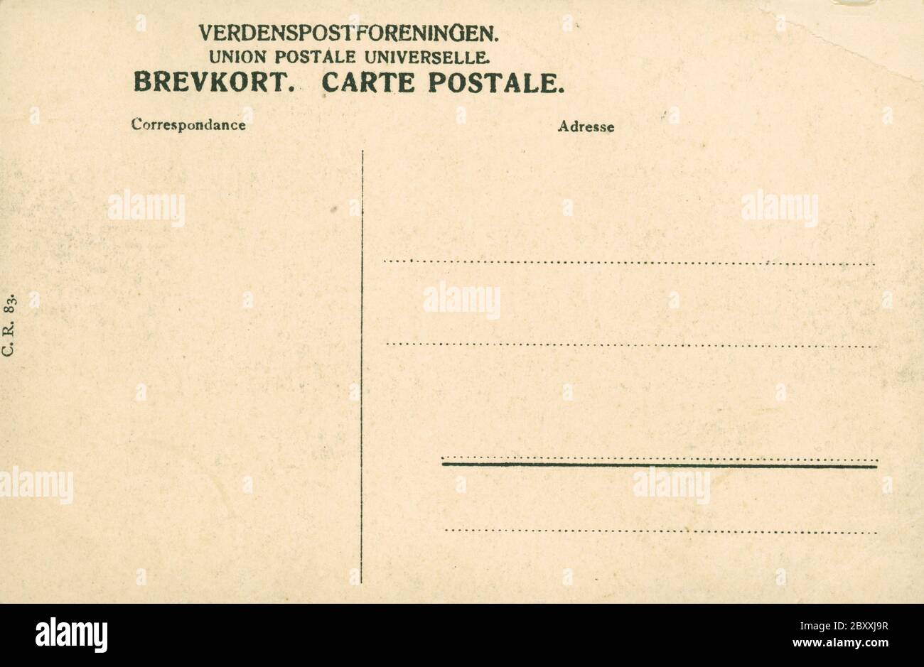 Vintage greeting card 1900s hi-res stock photography and images - Alamy