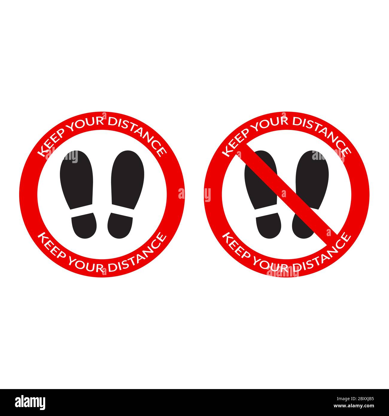 Social distancing in shop Stock Vector Images - Alamy