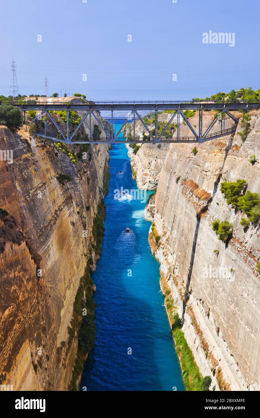 Corinthian channel hi-res stock photography and images - Alamy