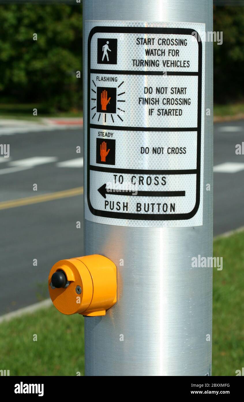 Crosswalk Button High Resolution Stock Photography and Images - Alamy