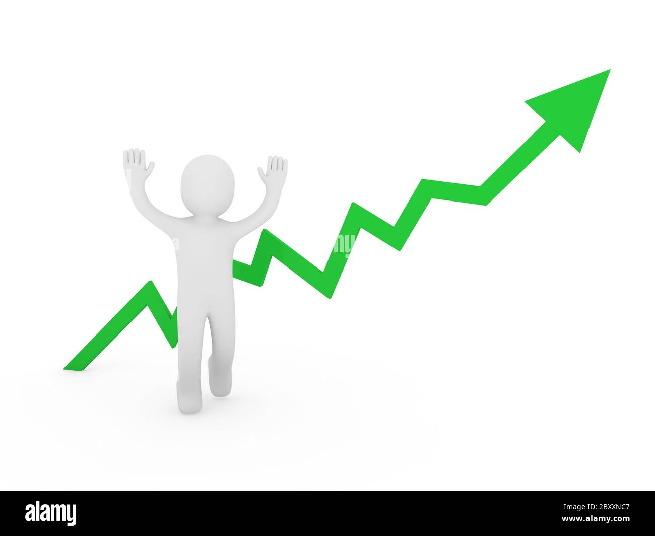 Green graph hi-res stock photography and images - Alamy