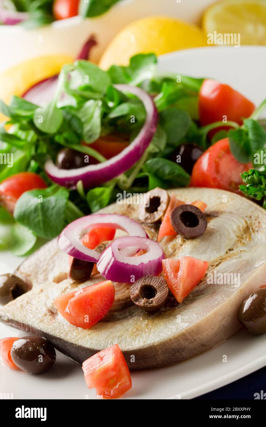 Swordfish salad hi-res stock photography and images - Alamy