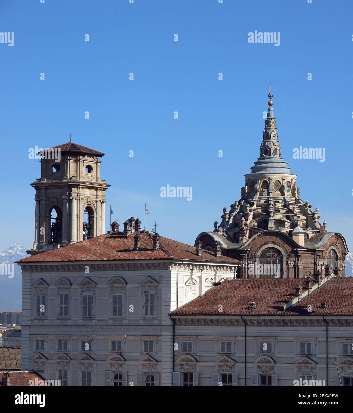 Cappella della Sindone, Turin Stock Photo - Alamy