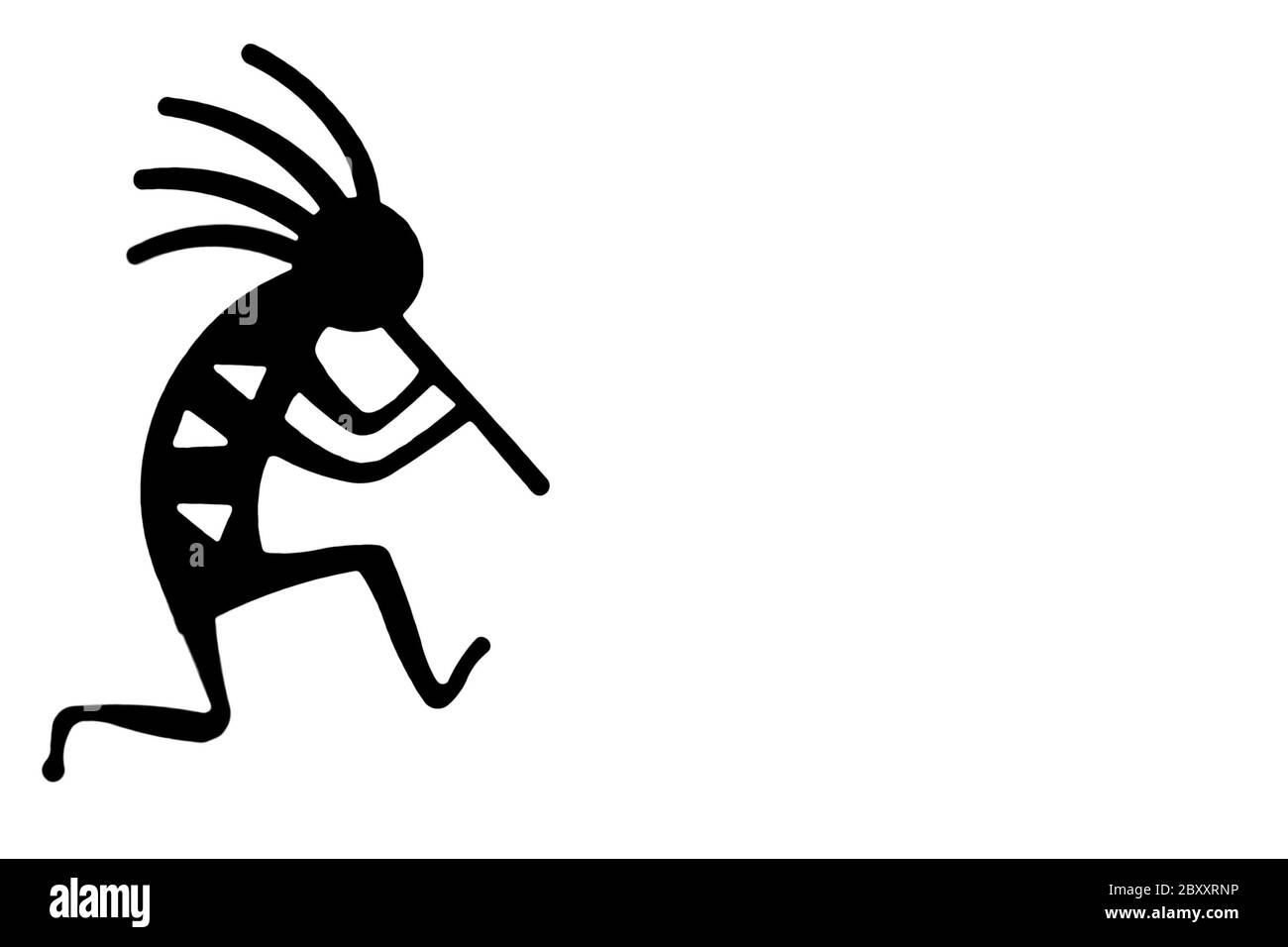 Native american flute player hi-res stock photography and images - Alamy