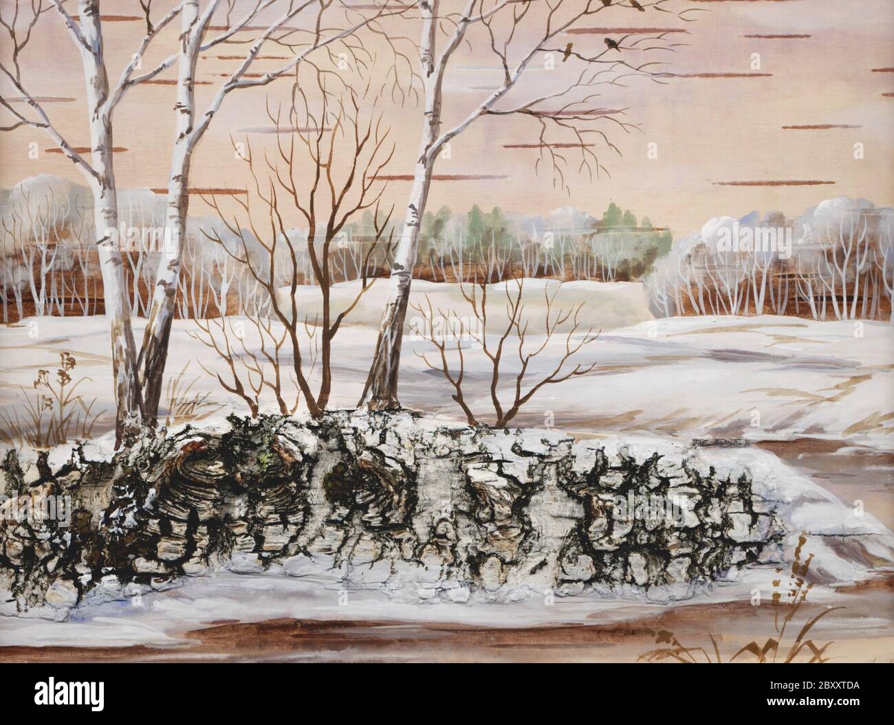 Siberian landscape hi-res stock photography and images - Alamy