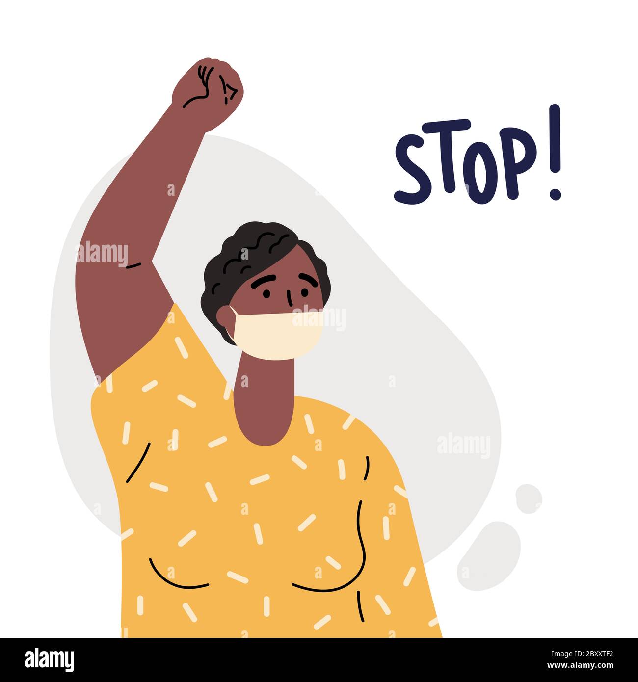 Usa police protest Stock Vector Images - Alamy