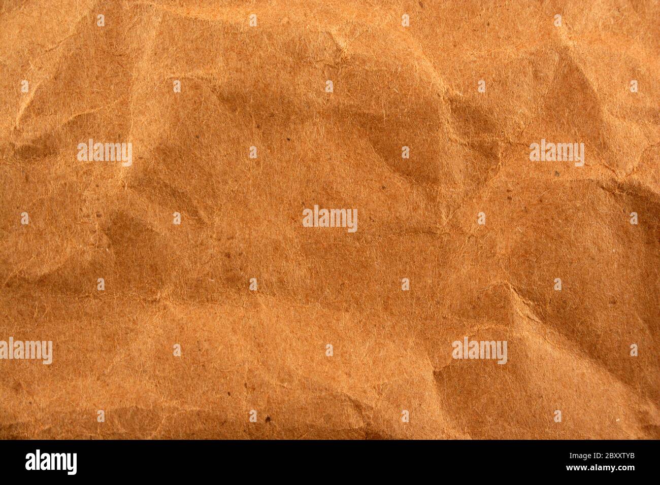 Wrinkled paper bag texture background Stock Photo - Alamy