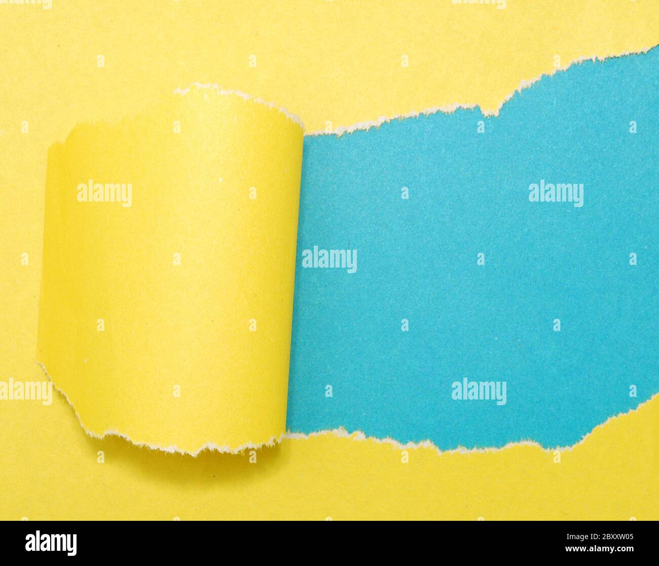 Torn paper texture on wall hi-res stock photography and images - Alamy