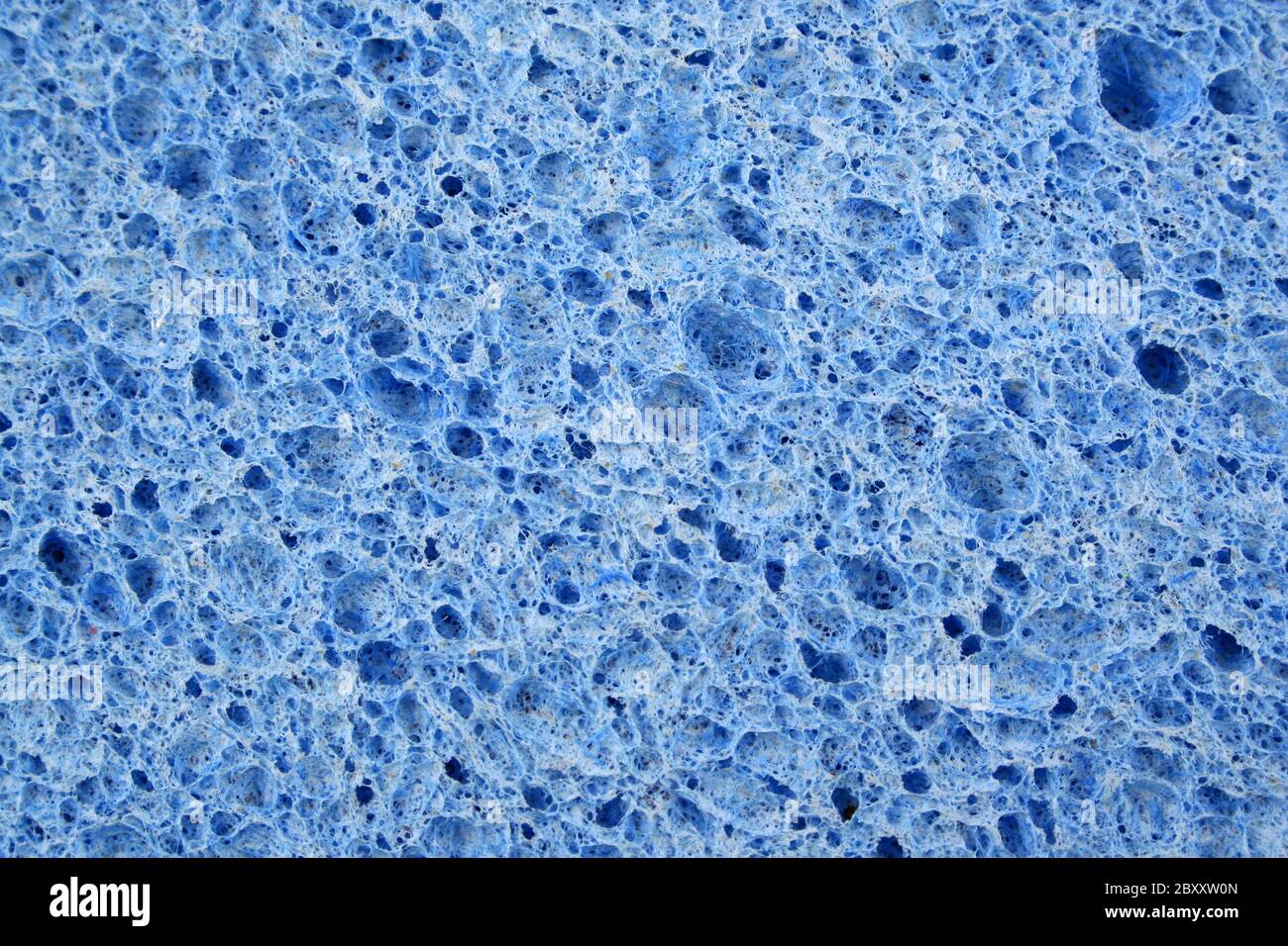 Blue sponge textured background Stock Photo - Alamy