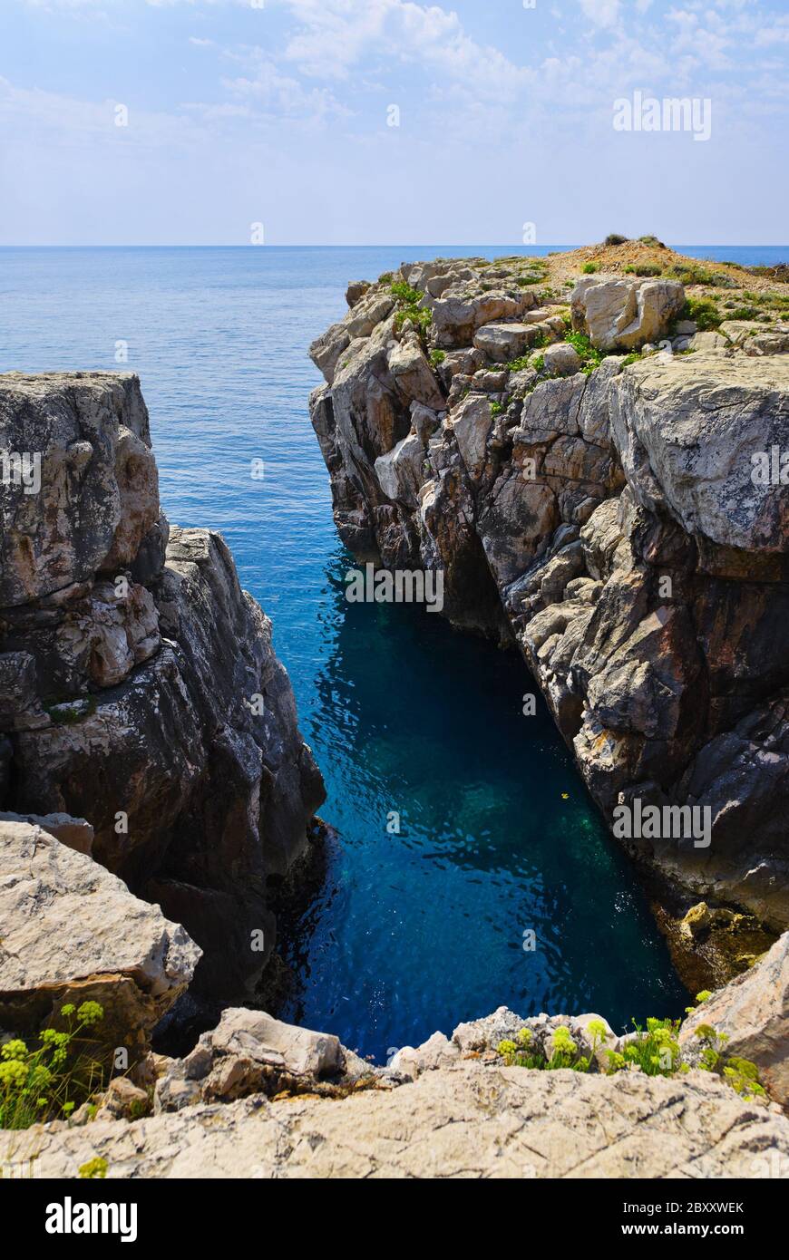 Croatia beach awe not greece hi-res stock photography and images - Alamy