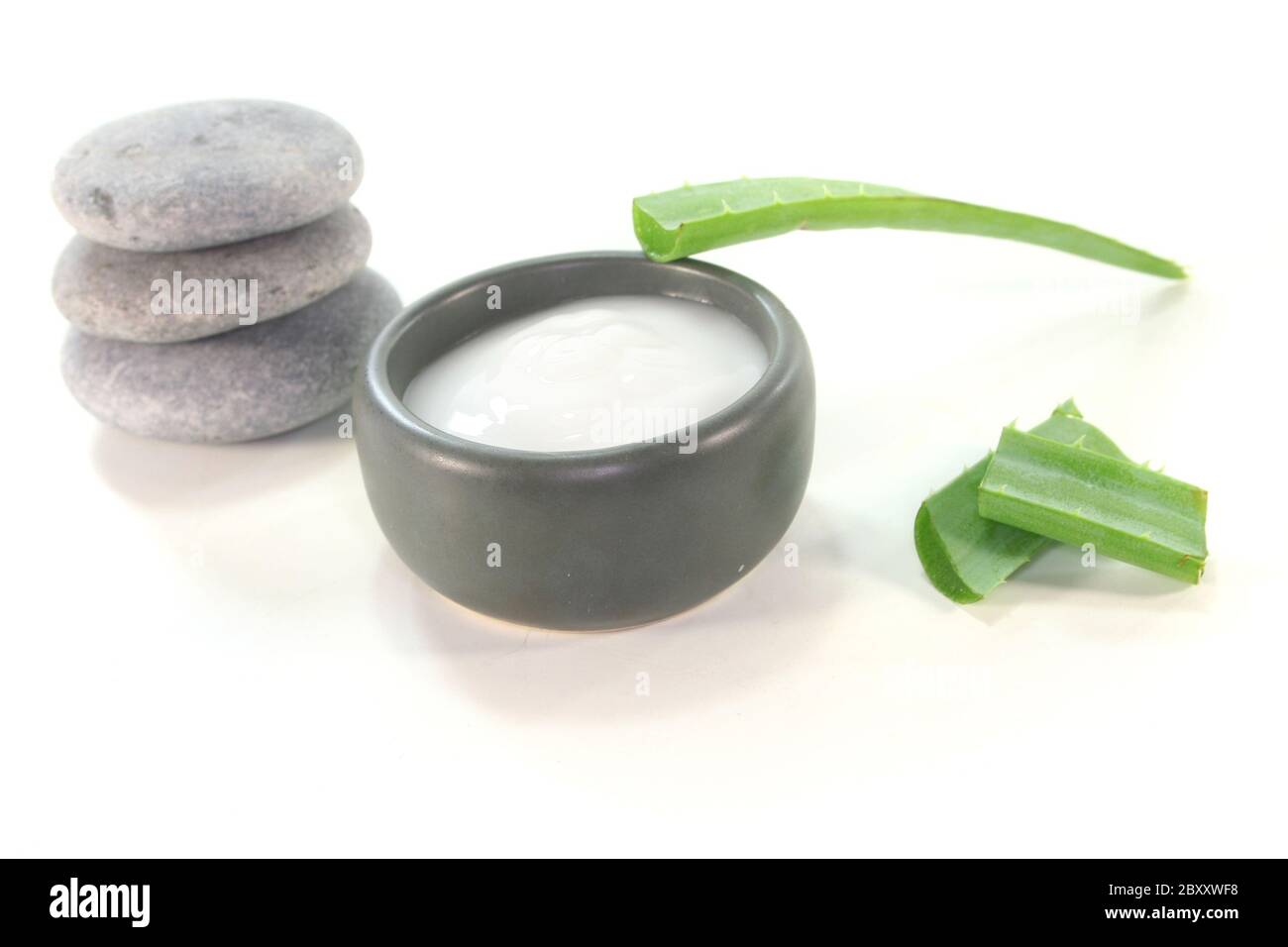 Aloe Vera lotion Stock Photo - Alamy