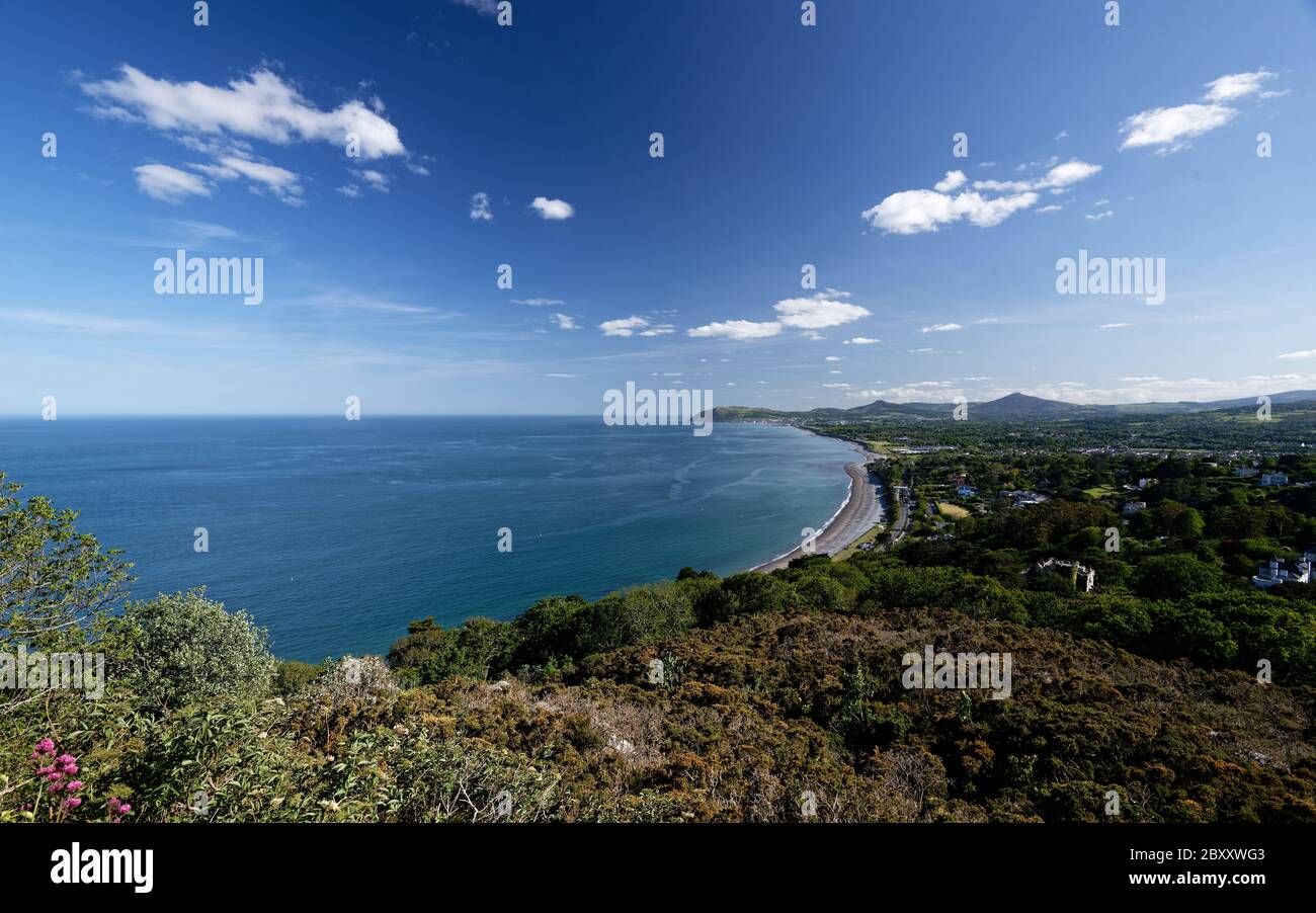 Killiney Hill Park, Dun Laoghaire-Rathdown County,Ireland Stock Photo ...