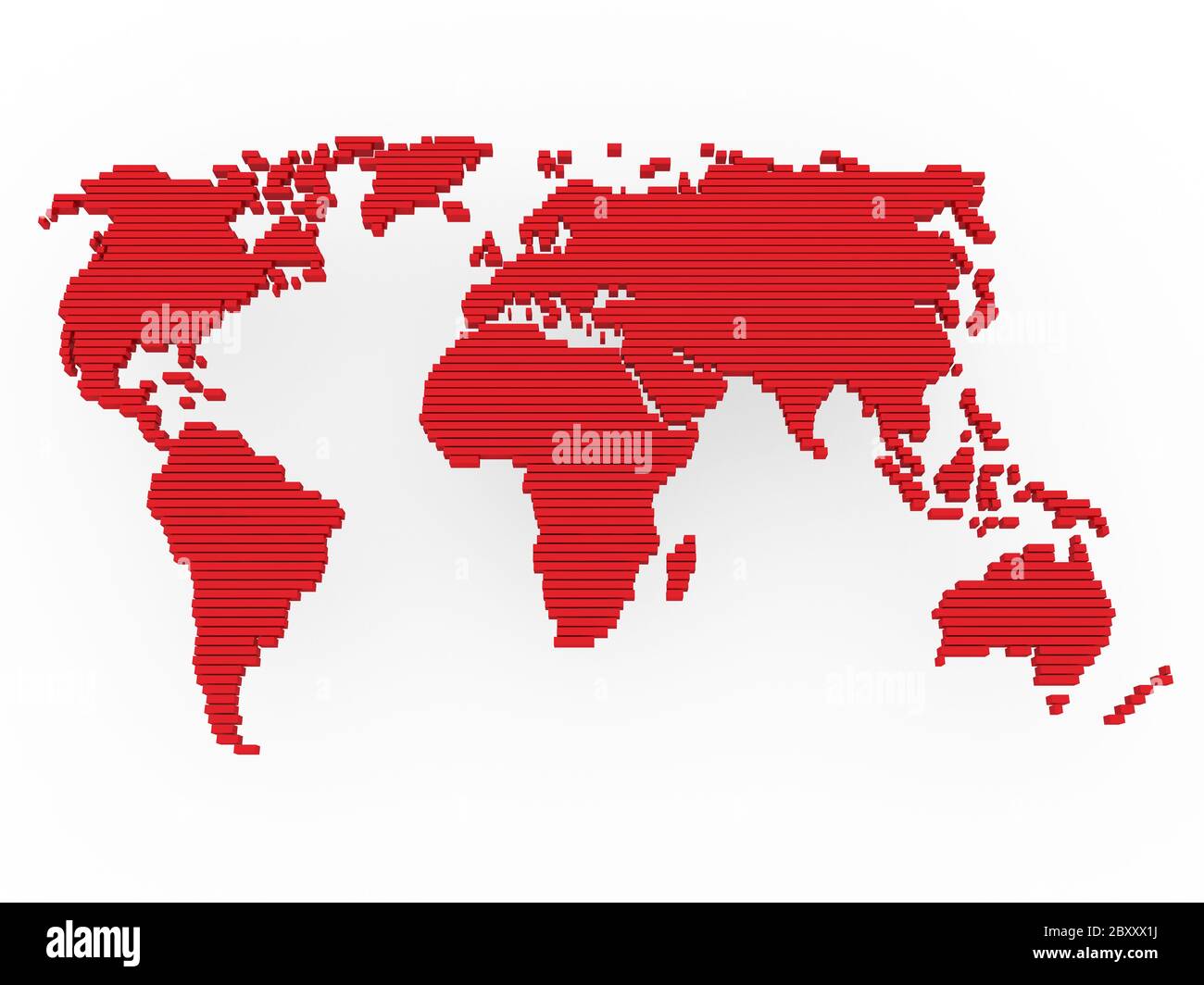 India map red Cut Out Stock Images & Pictures - Alamy
