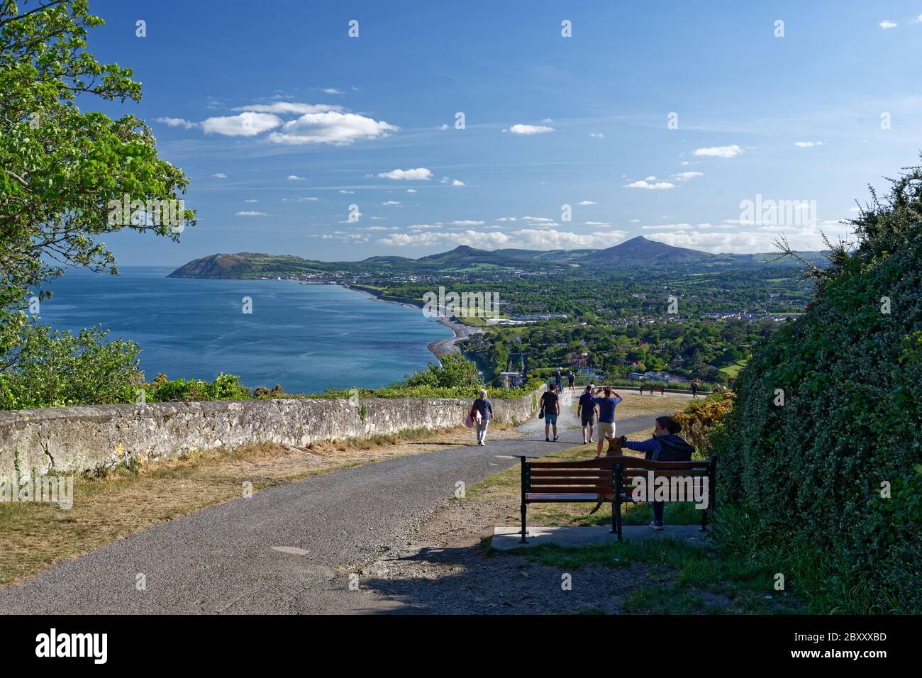 Killiney hill dublin bay county hi-res stock photography and images - Alamy