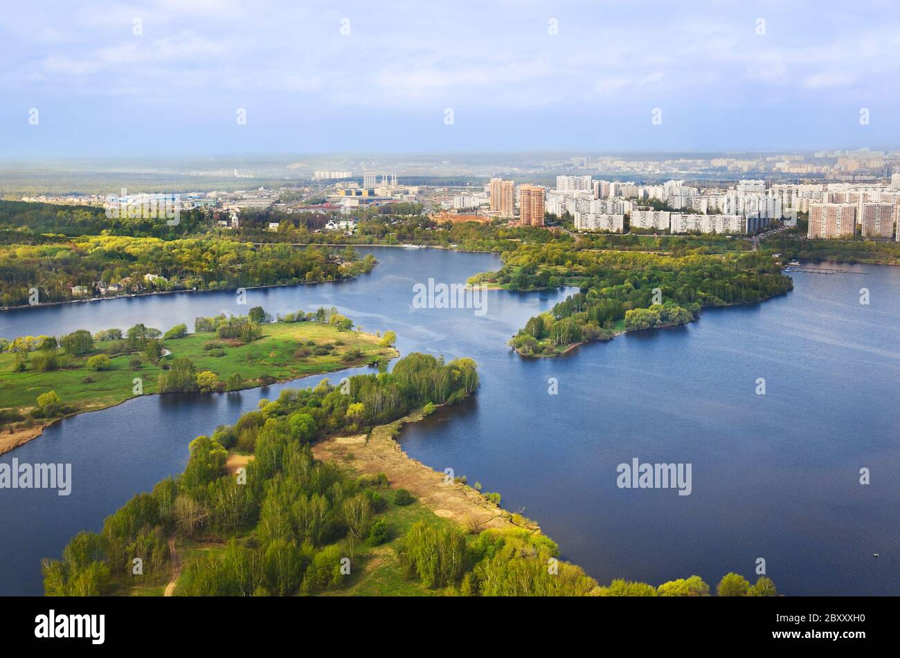 Moscow view new beach hi-res stock photography and images - Alamy
