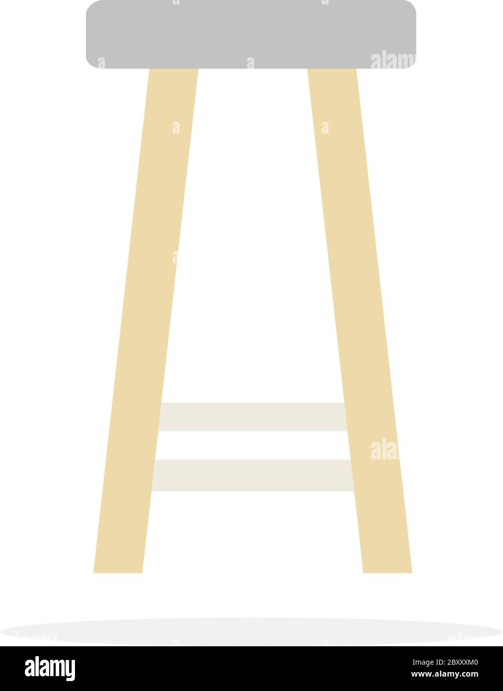 High chair chair in Stock Vector Images - Alamy