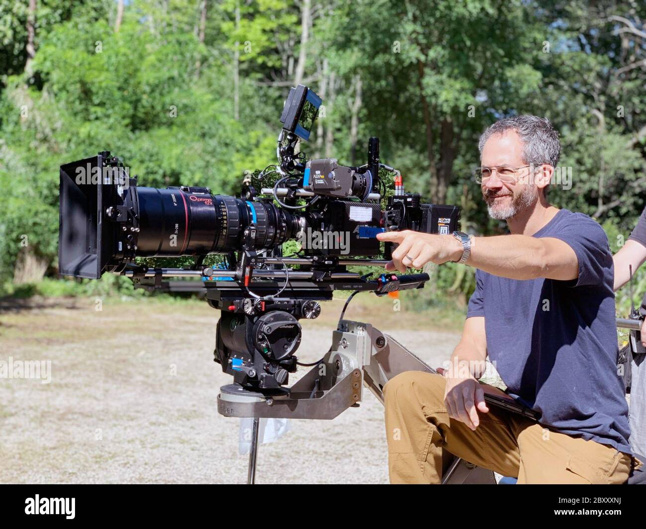 BECKY, co-director Jonathan Milott, on set, 2020. ph: Keri Anderson ...