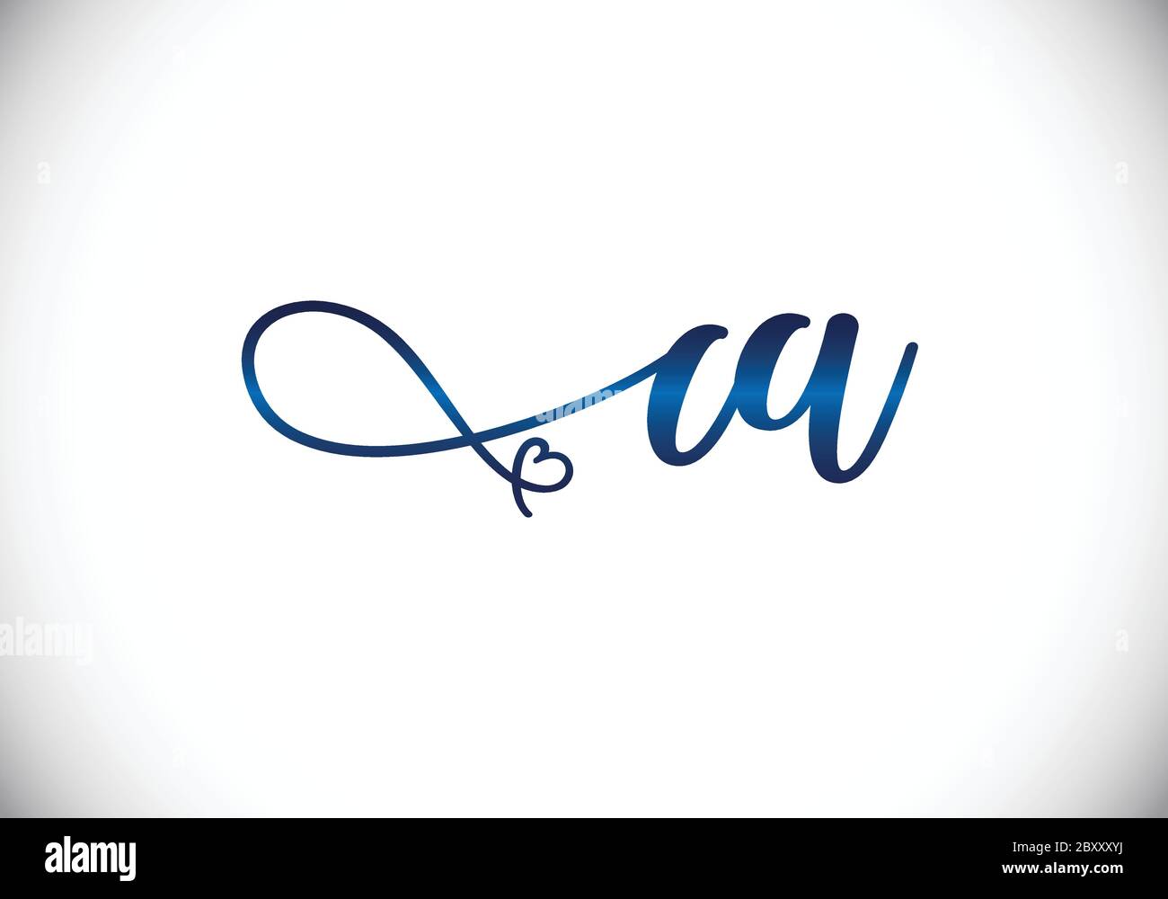 Initial Monogram Letter C A Logo Design Vector Template. C A Letter ...