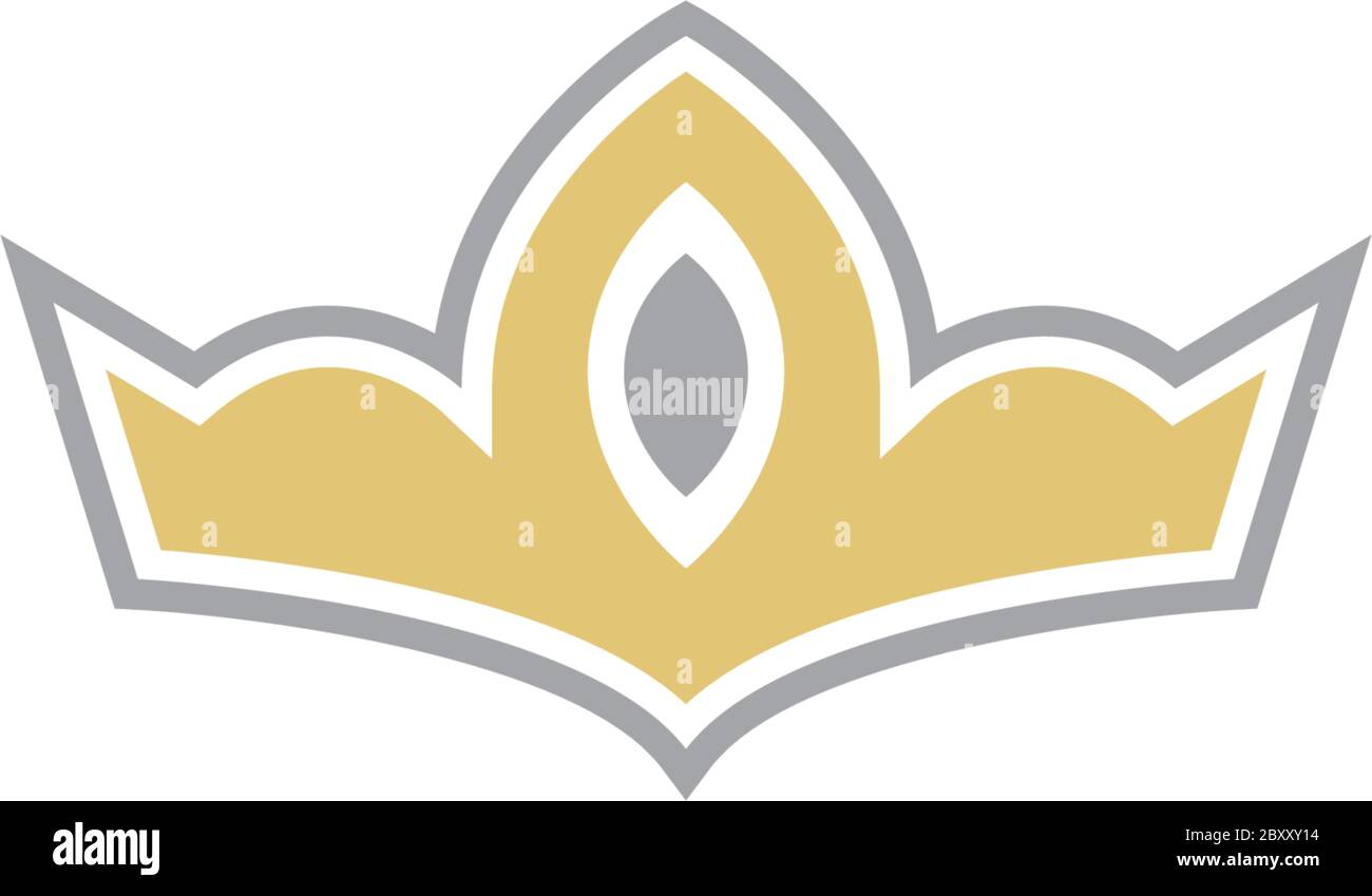 Crown Concept Logo icon Design Template Stock Vector Image & Art - Alamy