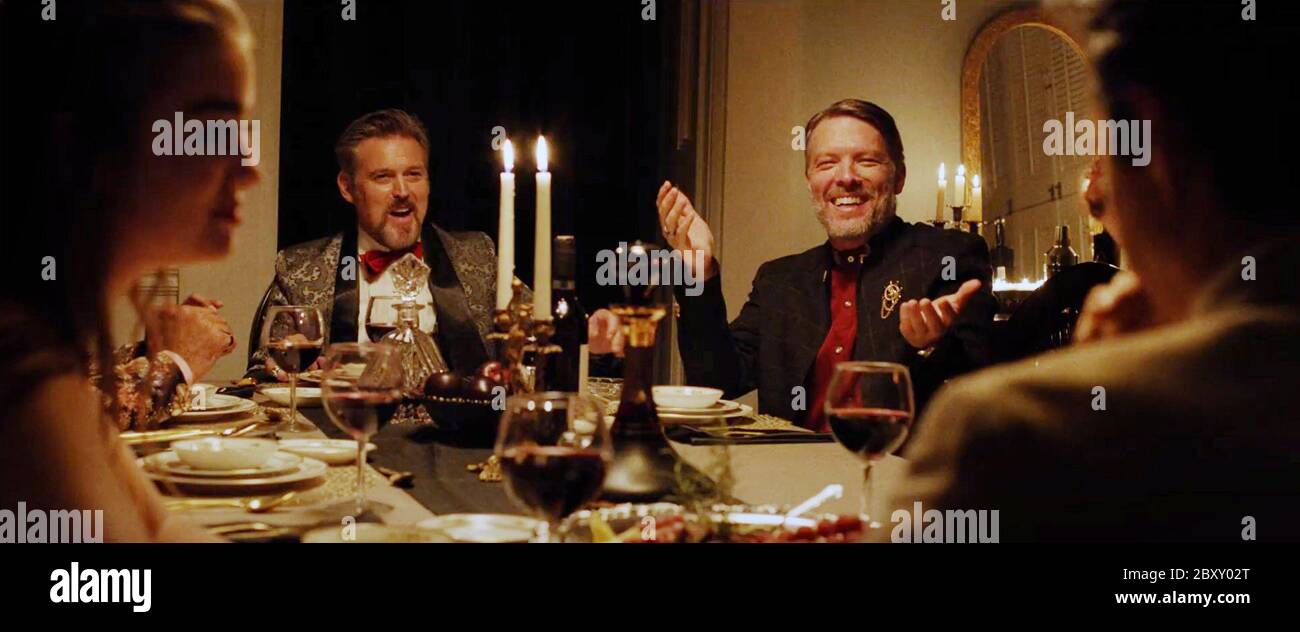 THE DINNER PARTY, from left: Alli Hart, Bill Sage, Miles Doleac, Mike ...