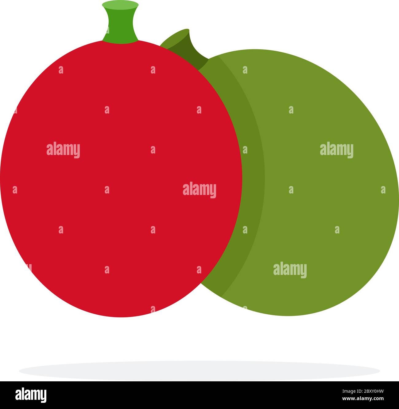 Coffee berry vector flat isolated Stock Vector Image & Art - Alamy