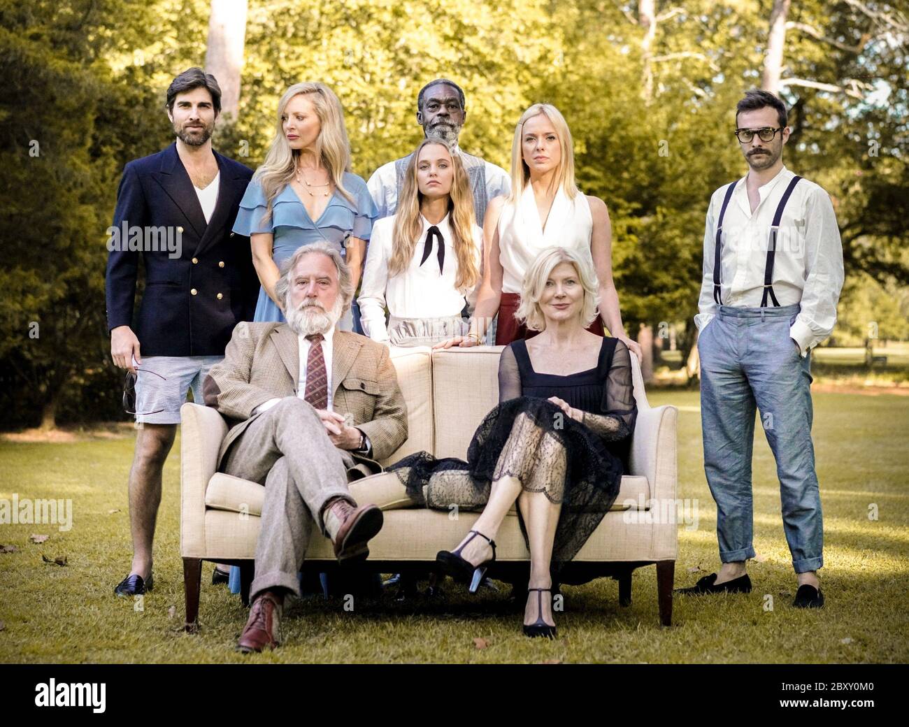 THE FOX HUNTER, standing from left: Michael Rupnow, Heather Williams ...