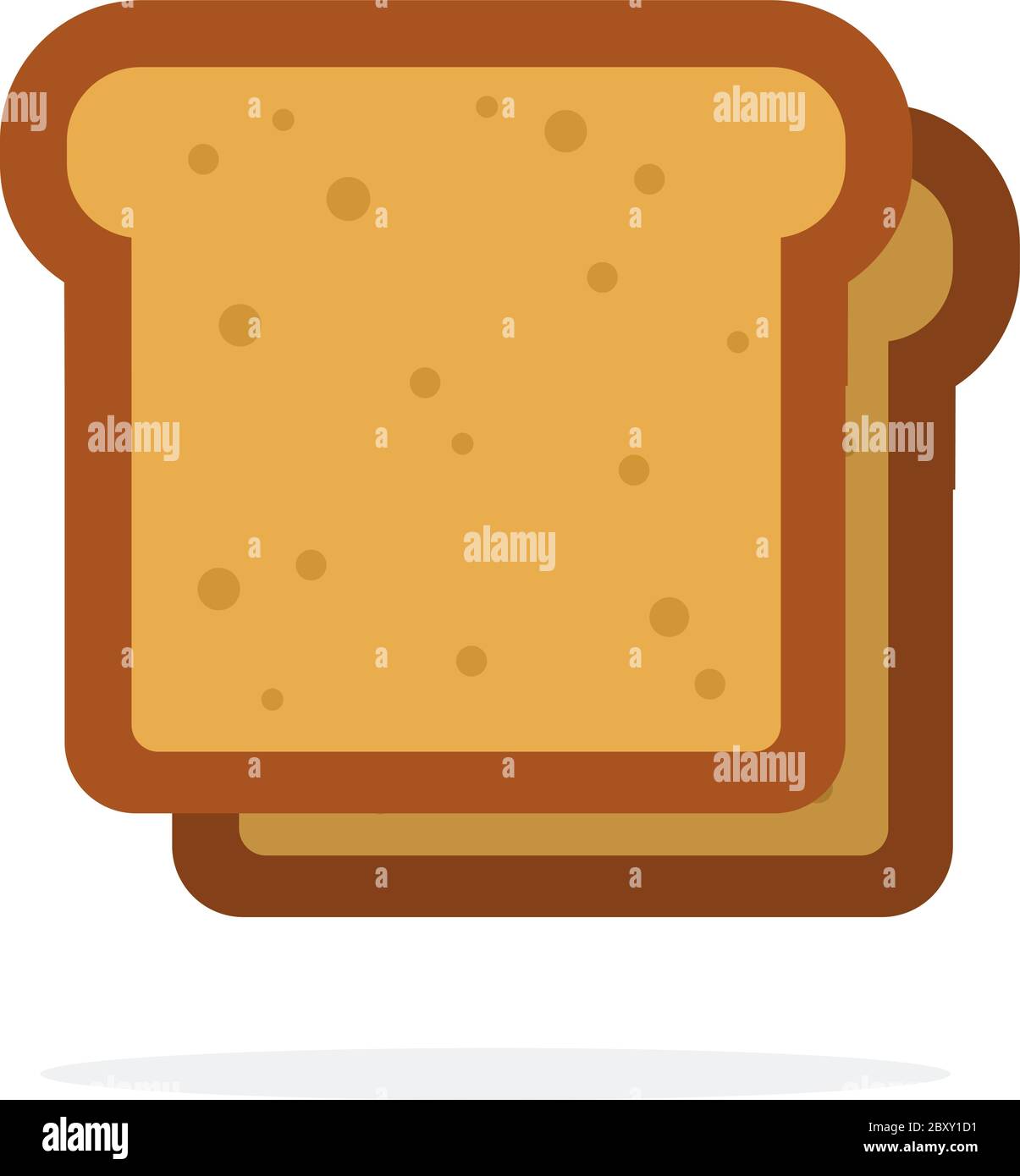 Baguette chunk Stock Vector Images - Alamy