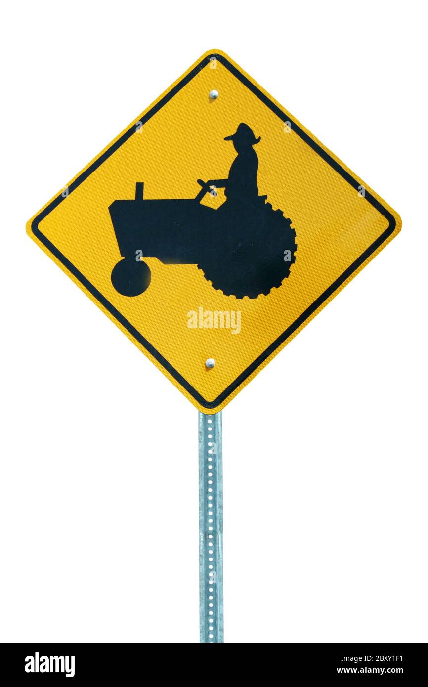 Tractor sign hi-res stock photography and images - Alamy