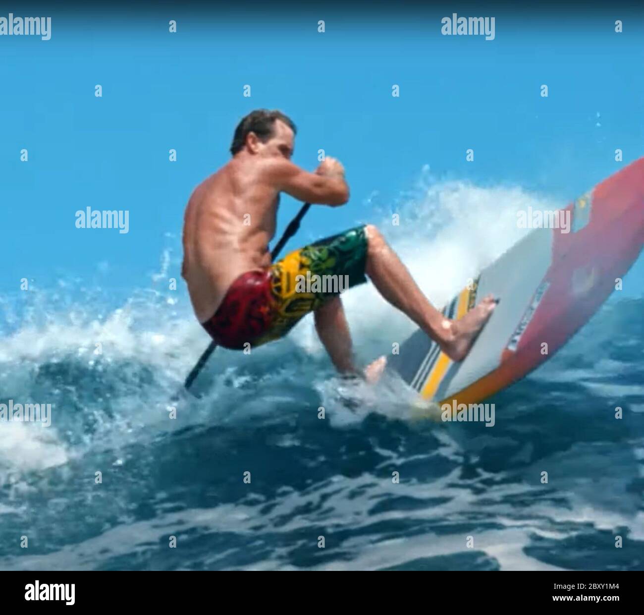 THE LONGEST WAVE, Robby Naish surfing, 2019. © Adventure Entertainment ...