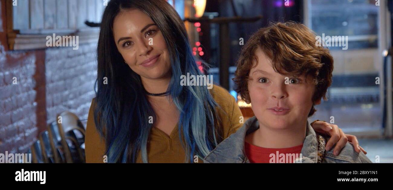 MIGHTY OAK, from left: Janel Parrish, Tommy Ragen, 2020. © Paramount ...