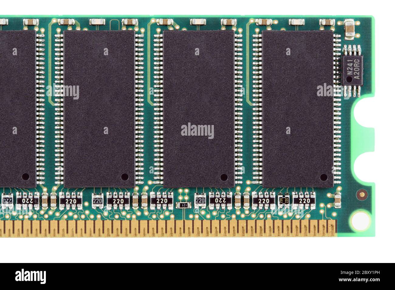 Computer memory chip Stock Photo - Alamy