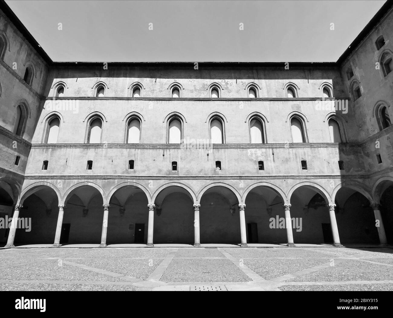 Castello Sforzesco, Milan Stock Photo - Alamy