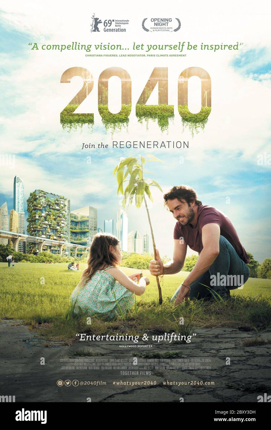 2040, (aka TWO THOUSAND FORTY), poster, from left: Velvet Gameau and ...