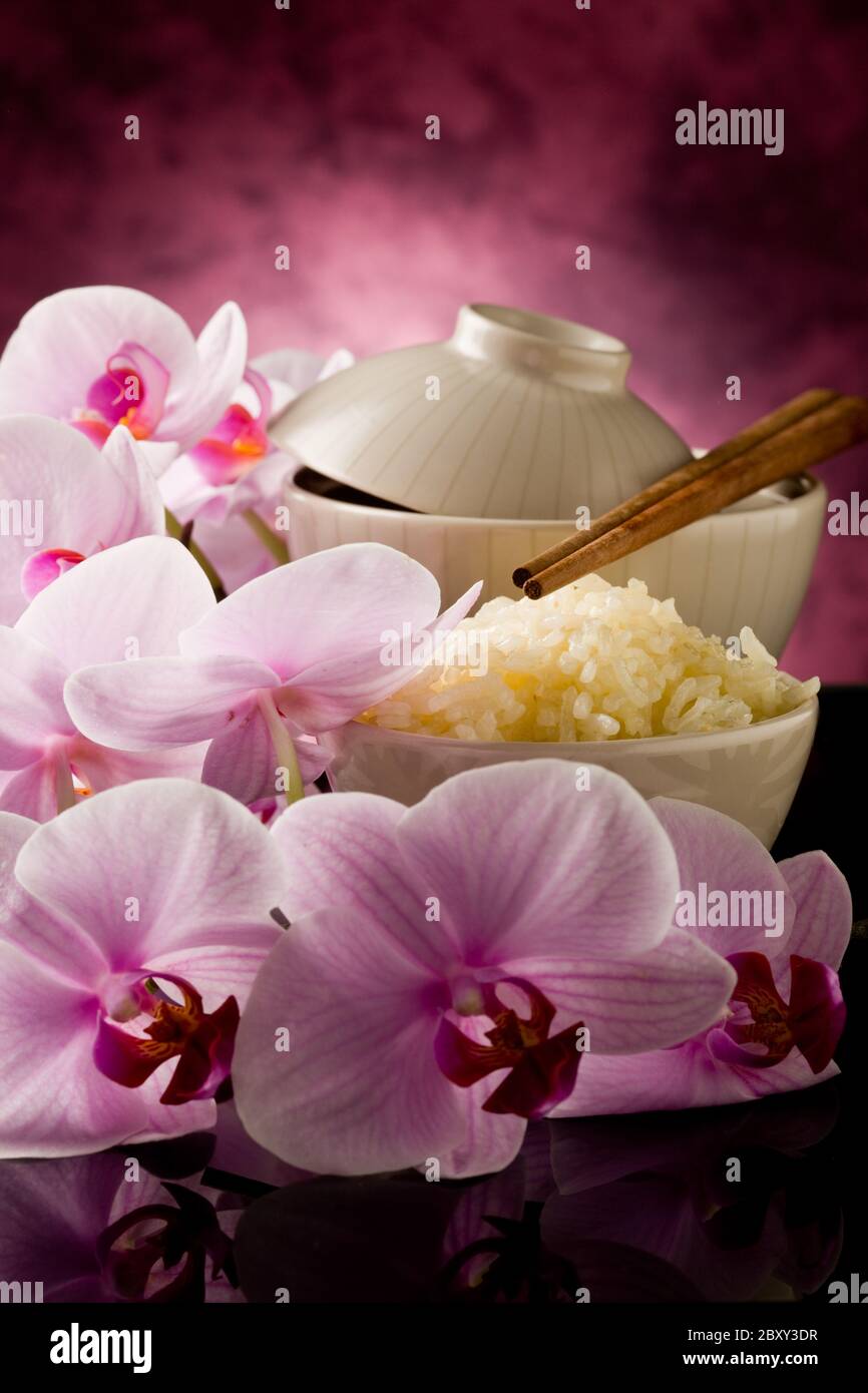 Typical asian flowers hi-res stock photography and images - Alamy