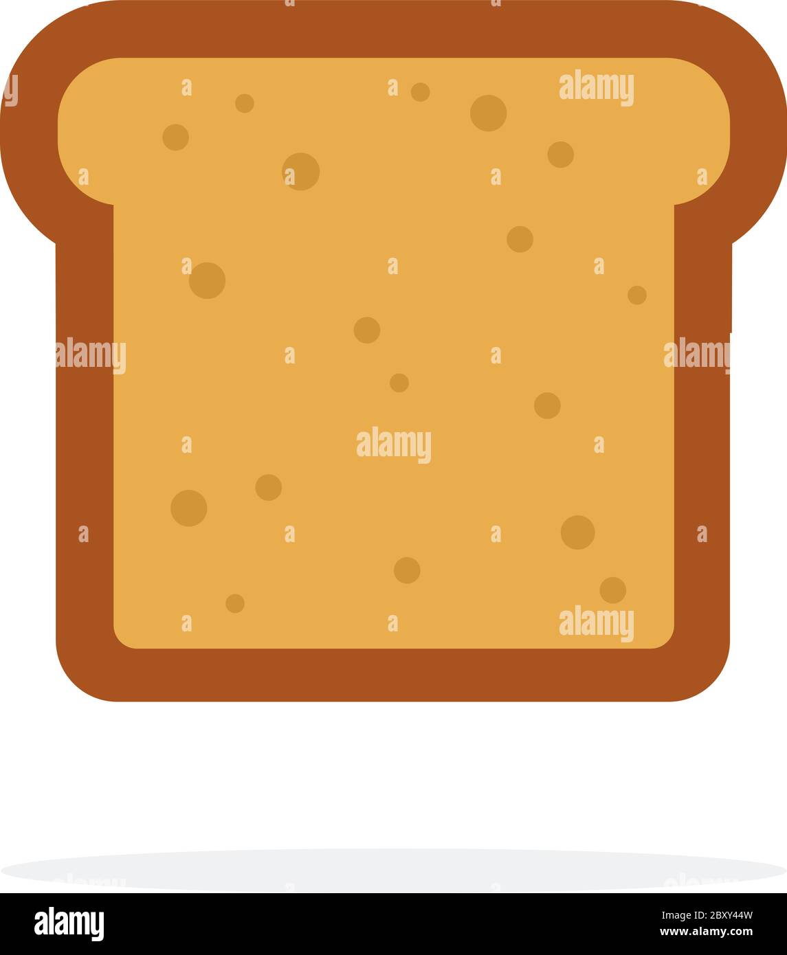 Wholemeal bread cutout Stock Vector Images - Alamy