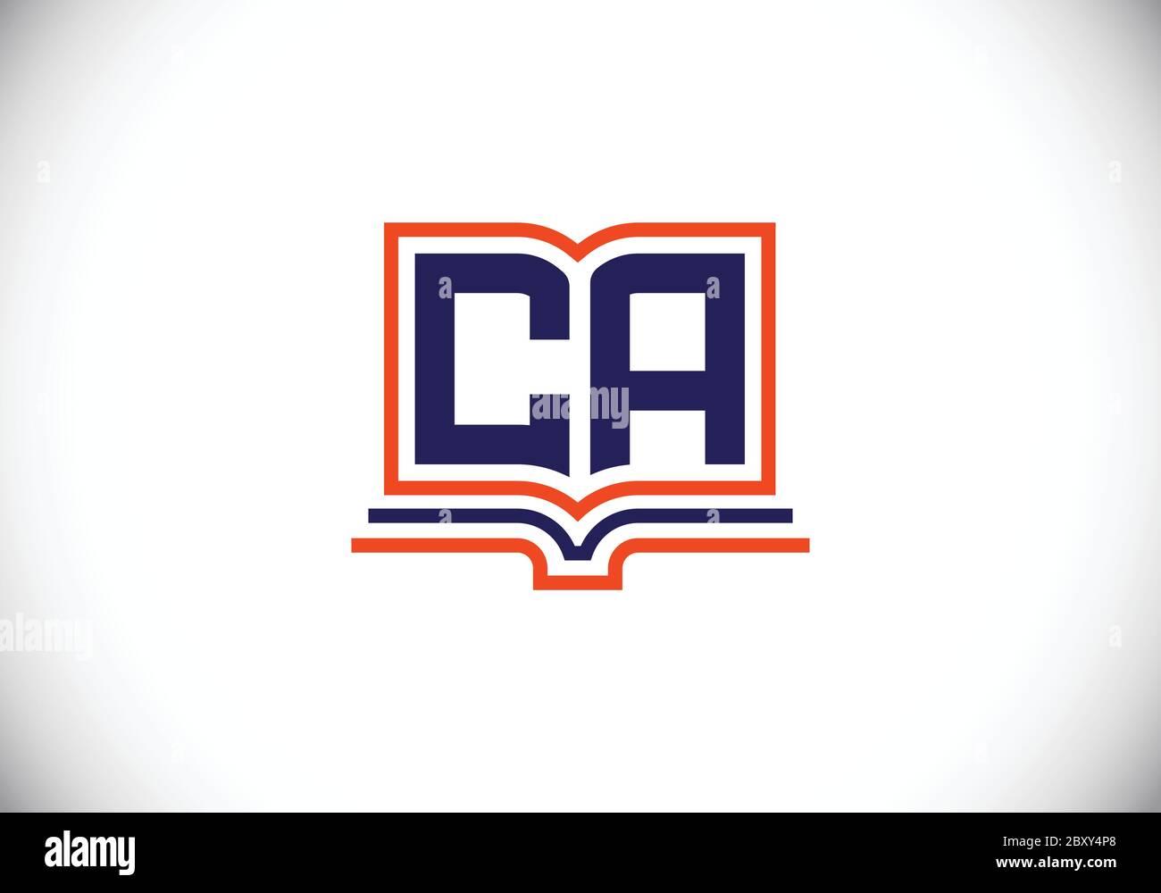 Initial Monogram Letter C A Logo Design Vector Template. C A Letter ...