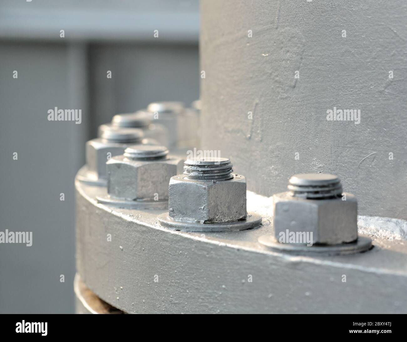 screw nuts closeup Stock Photo - Alamy