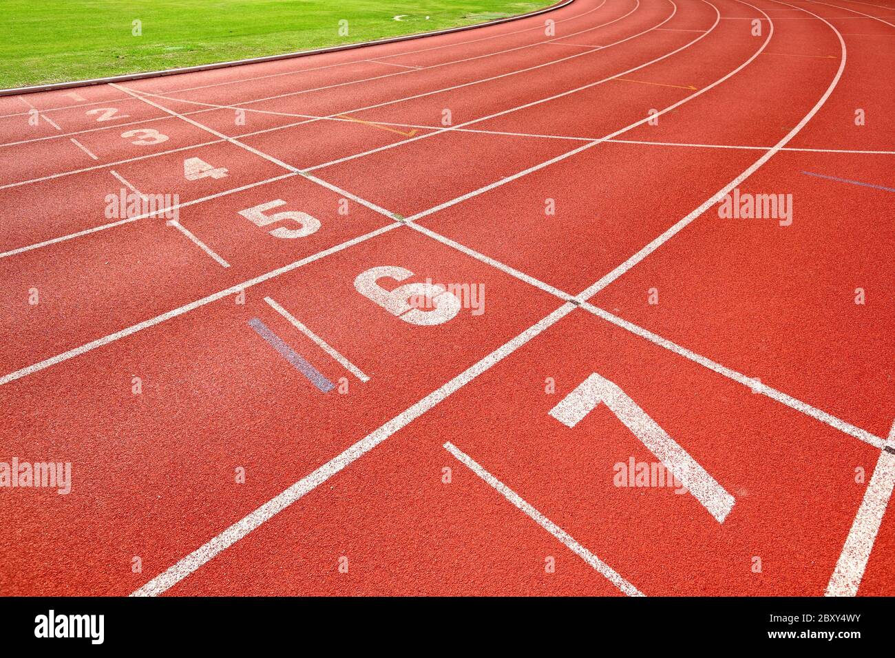 Oval Running Track High Resolution Stock Photography and Images - Alamy
