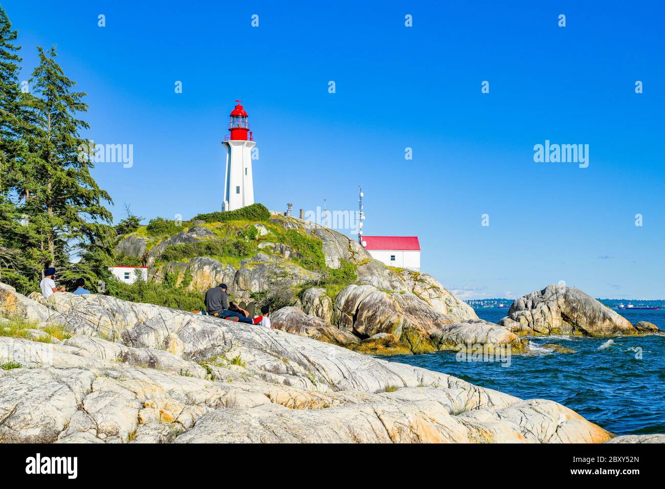 Point Atkinson lighthouse, Lighthouse Park, West Vancouver, British ...