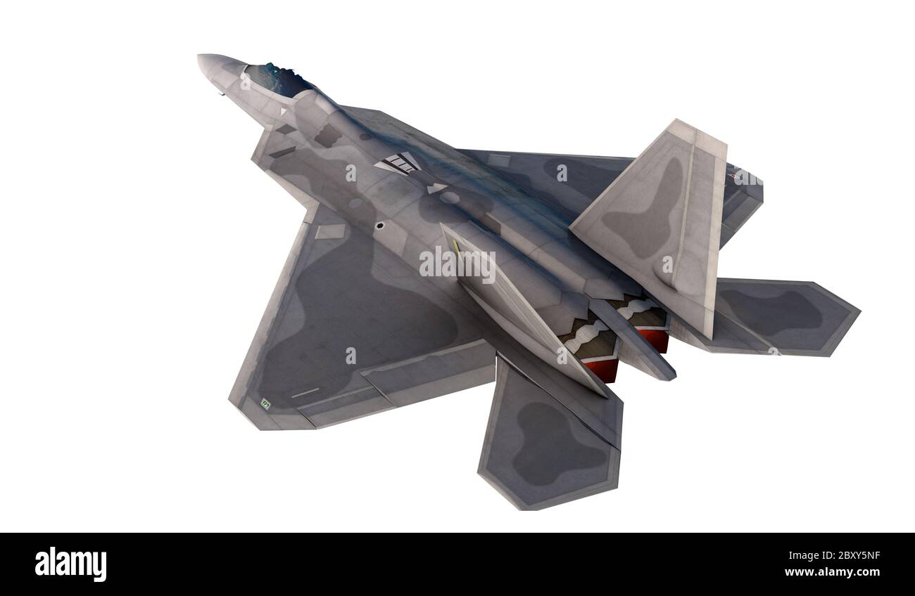 F22 wing Cut Out Stock Images & Pictures - Alamy