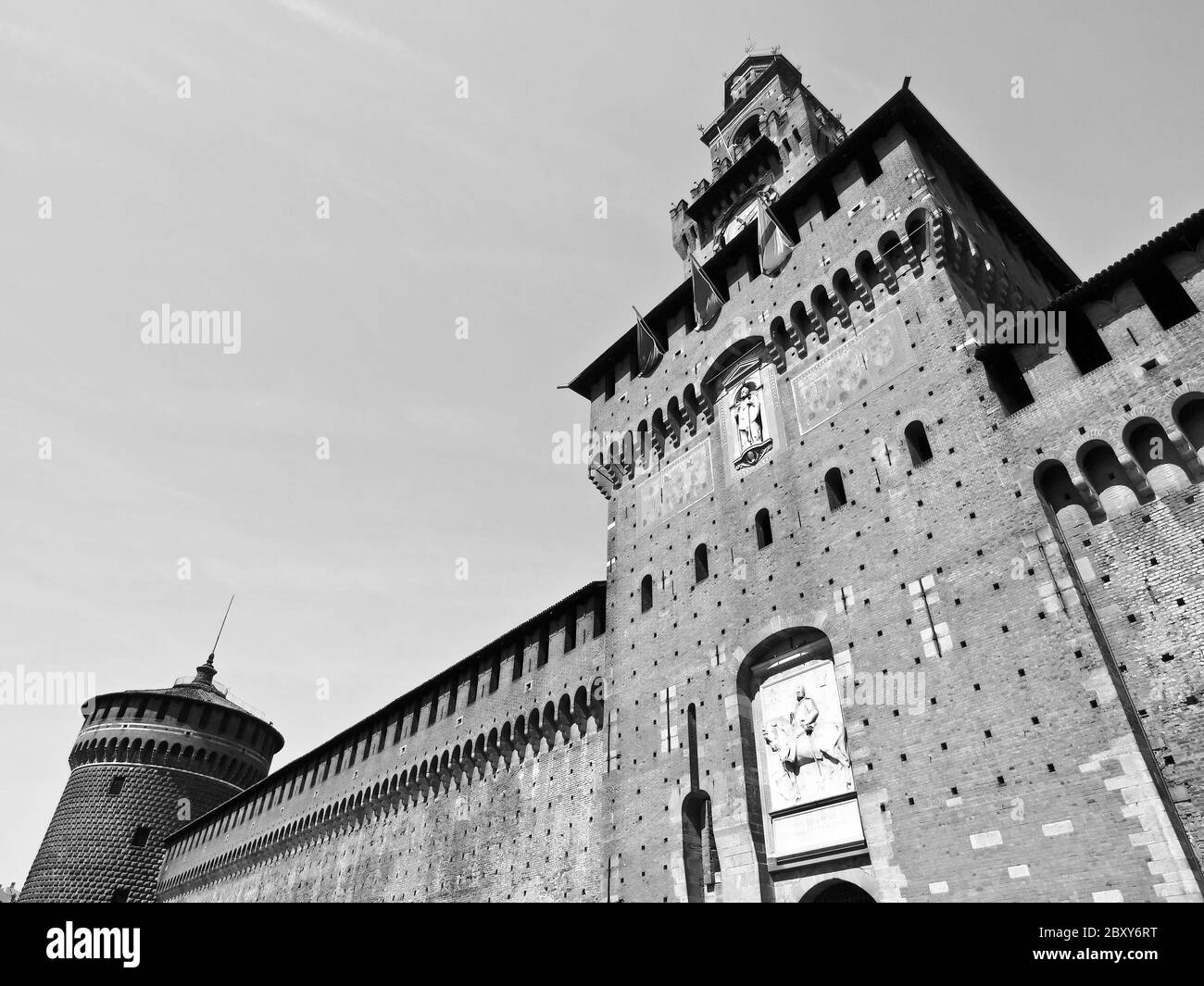Castello Sforzesco, Milan Stock Photo - Alamy