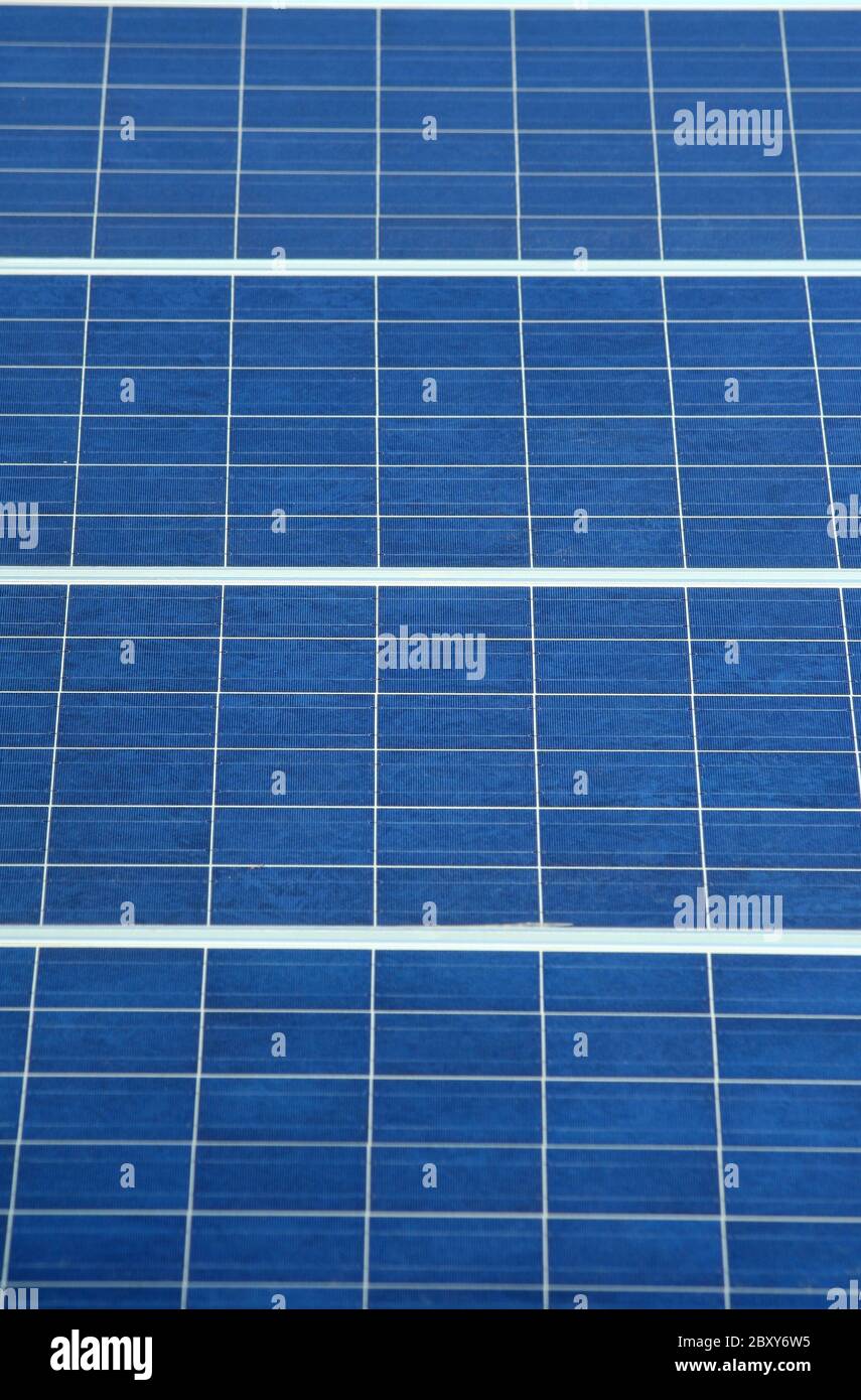 A close up of a solar panel Stock Photo - Alamy