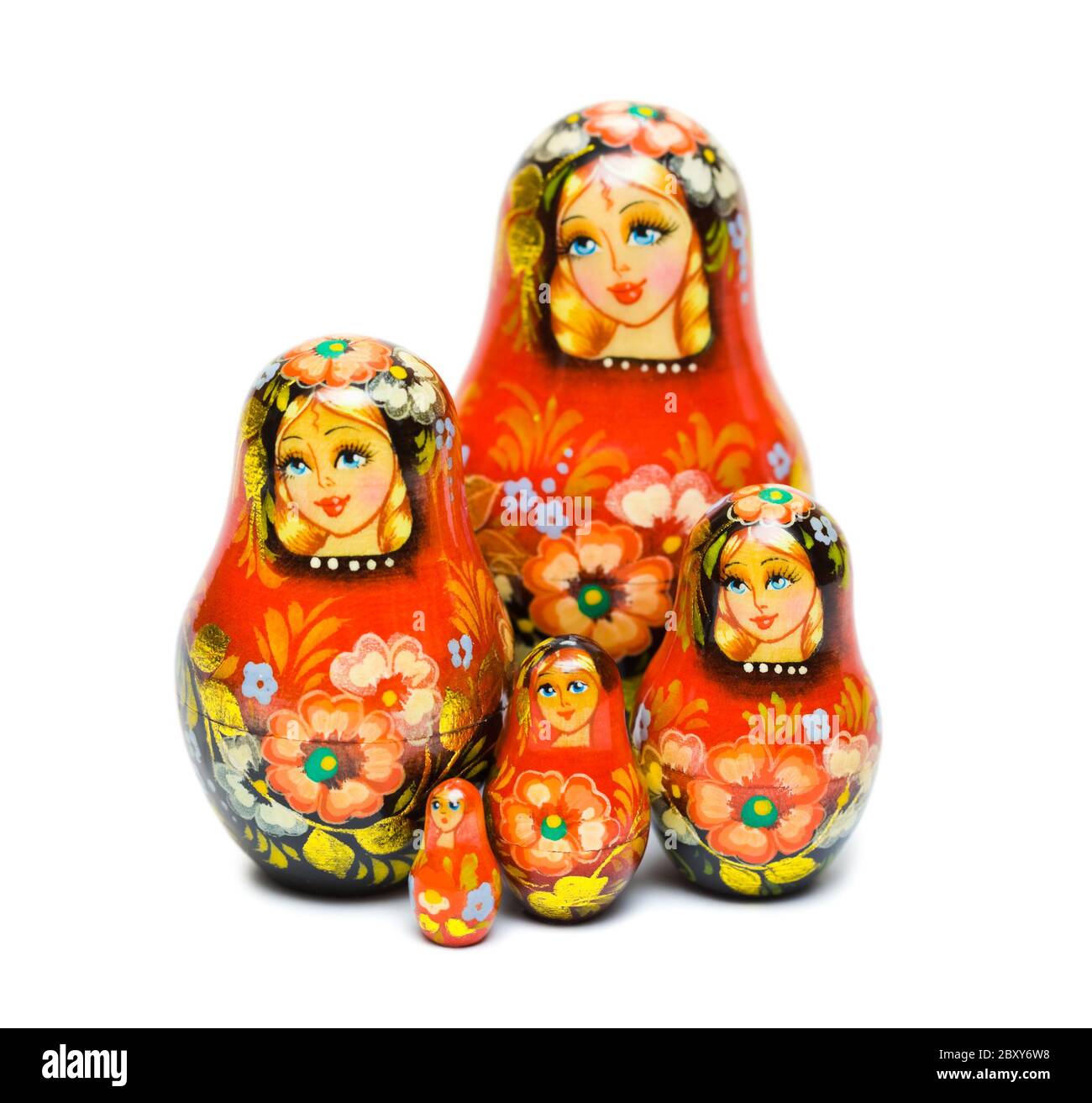 Russian toy matrioska Stock Photo - Alamy