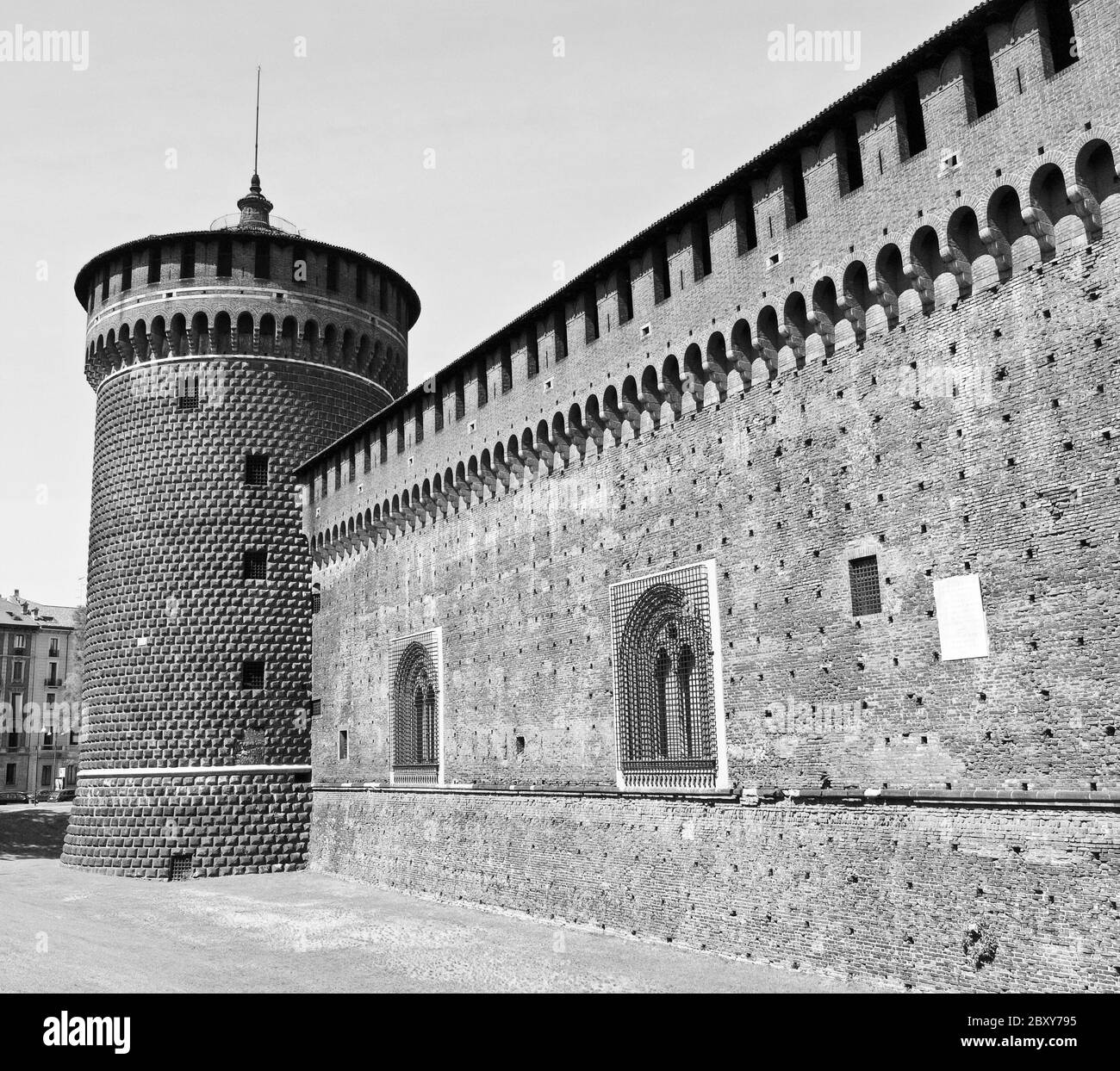 Castello Sforzesco, Milan Stock Photo - Alamy